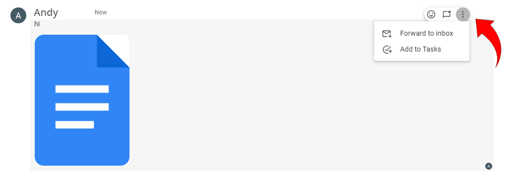 How to assign task from Google Chat Message App?