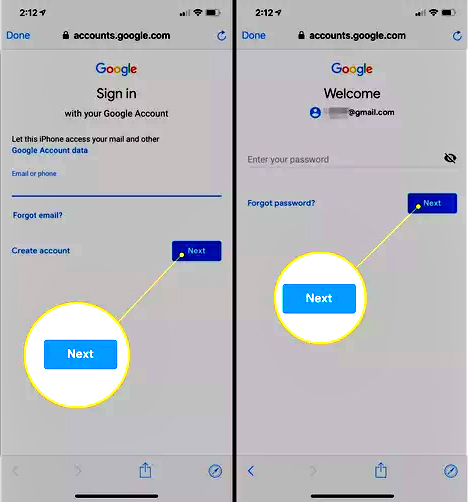How to Login to Gmail in iPhone Mail with IMAP?