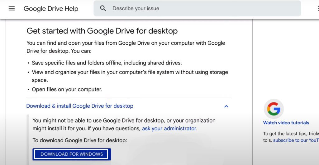 Setup Google Drive For Desktop on Workspace | New Update