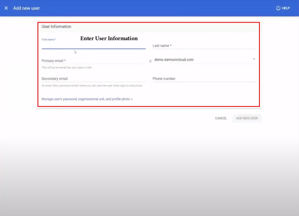 How to add new user to Google Workspace? [Steps]