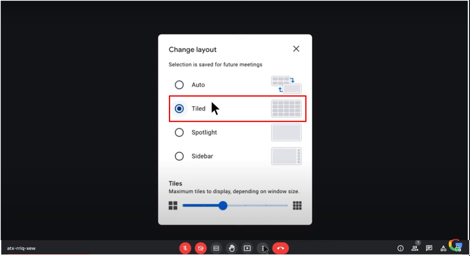 Google Meet Layout Customization Options | New Updates
