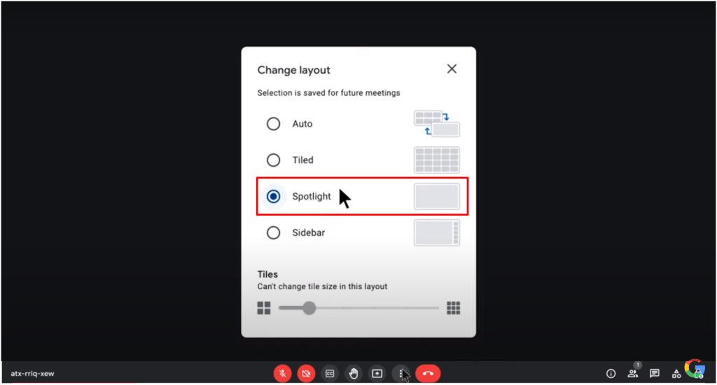 Google Meet Layout Customization Options | New Updates