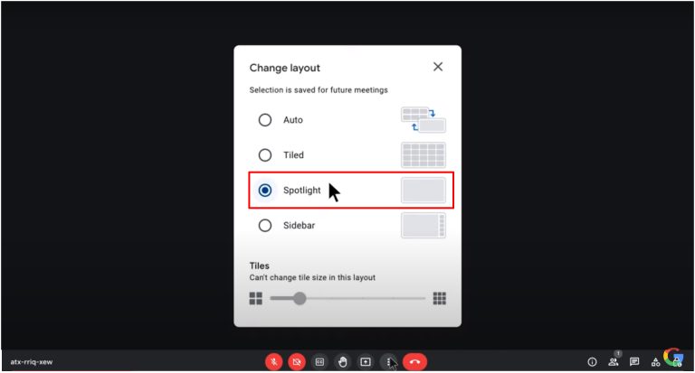 Google Meet Layout Customization Options | New Updates