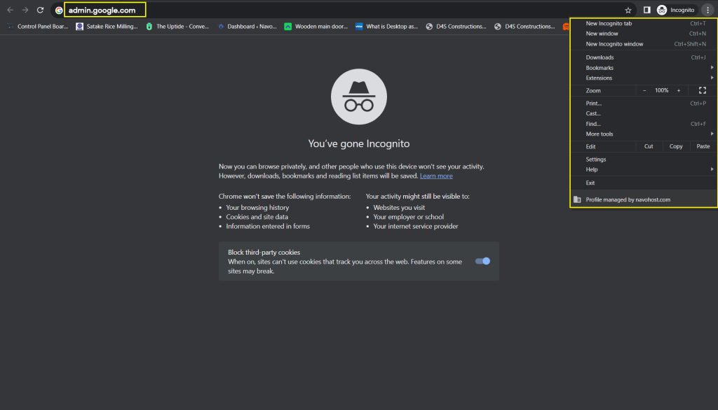 How to Troubleshoot Admin console sign-in Error?