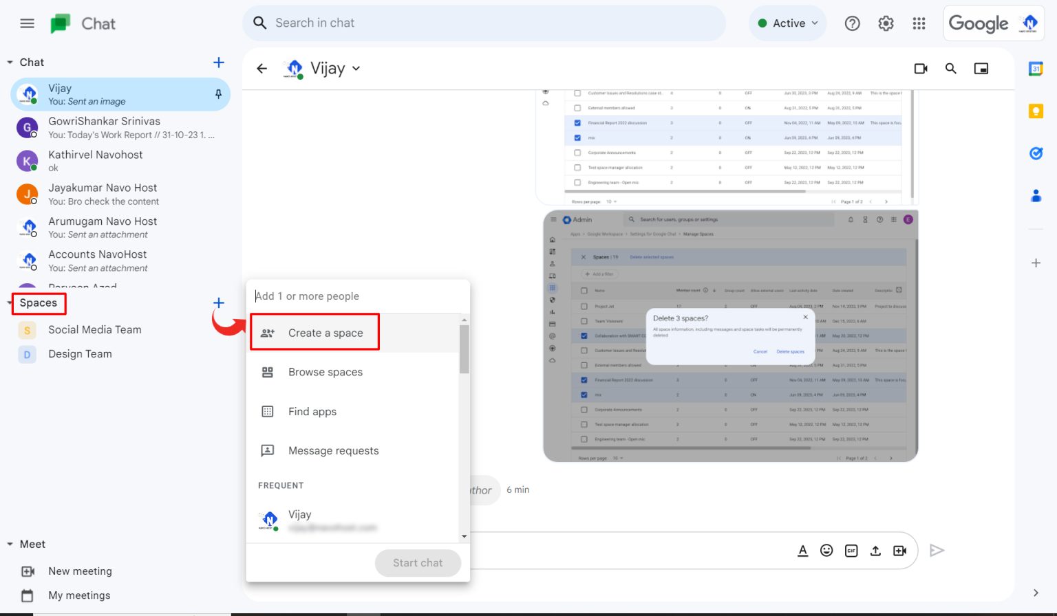How to Manage Google Chat Spaces with Space Management Tool?