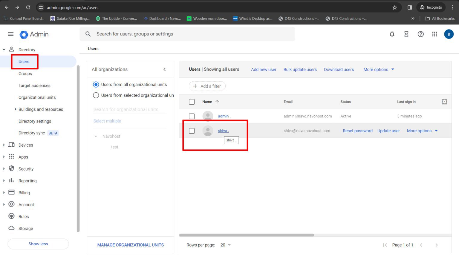 Simple Steps to Change User Profile Details in Admin Console