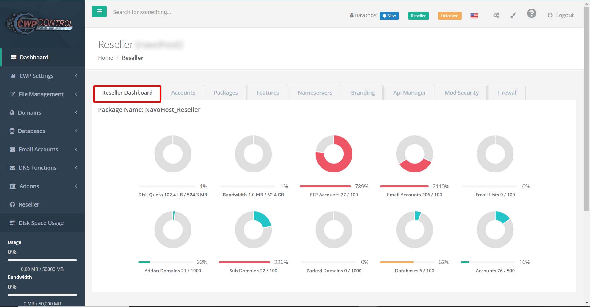 CWP Control Panel - How to add Database & Users?